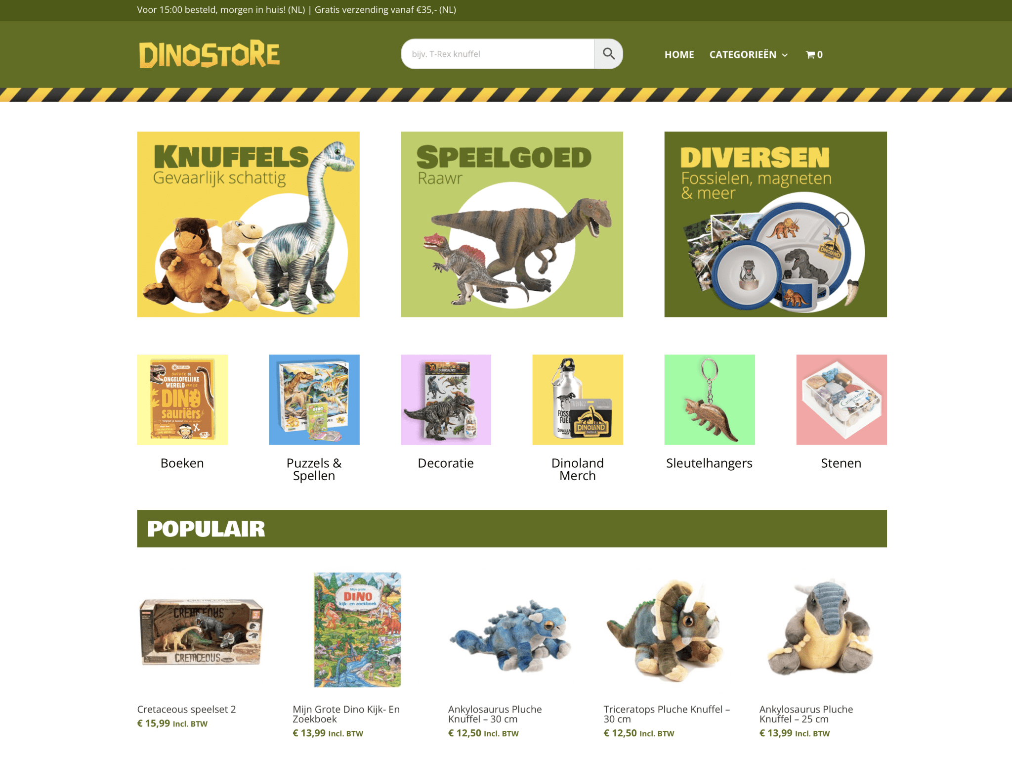 Dino Speelgoed Shop: Dinostore | Dinoland Zwolle